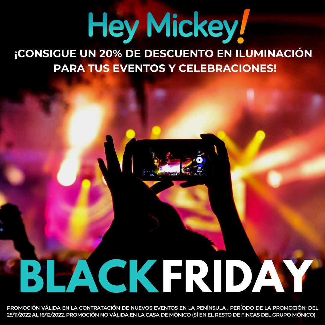20% en iluminación con Hey Mickey! Black Friday - Hey Mickey